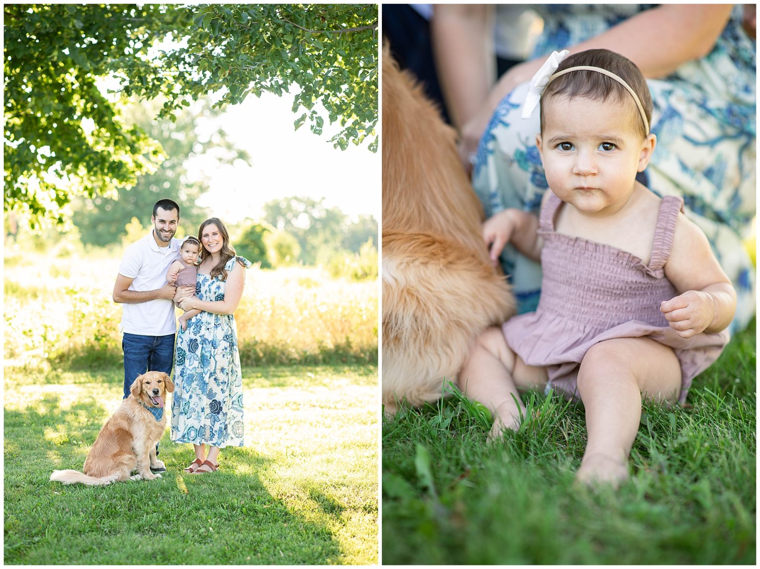 First Year Family Photos in DeForest, WI - kuffelphotography.com