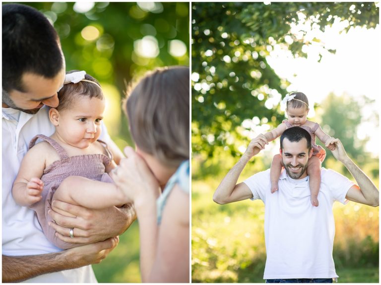 First Year Family Photos in DeForest, WI - kuffelphotography.com