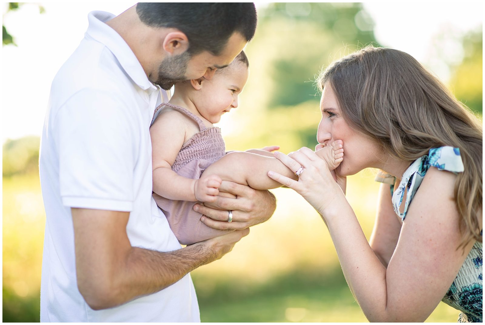 First Year Family Photos in DeForest, WI - kuffelphotography.com