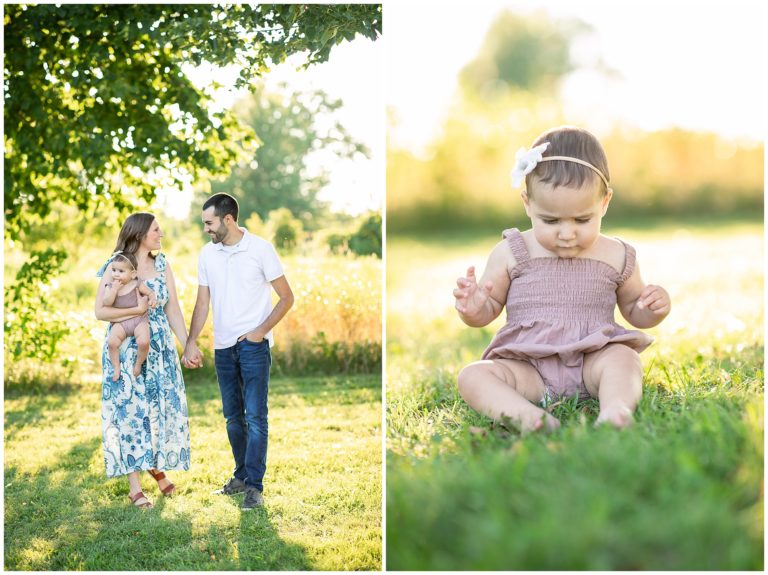 First Year Family Photos in DeForest, WI - kuffelphotography.com