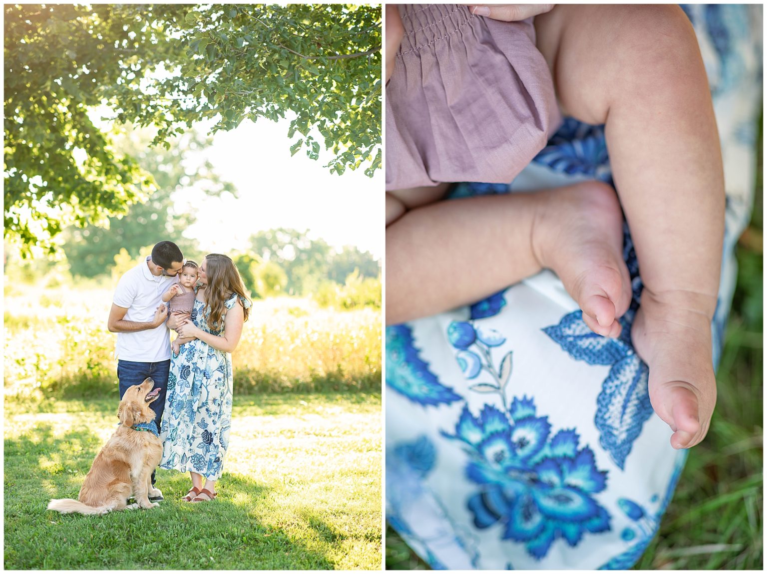 First Year Family Photos in DeForest, WI - kuffelphotography.com