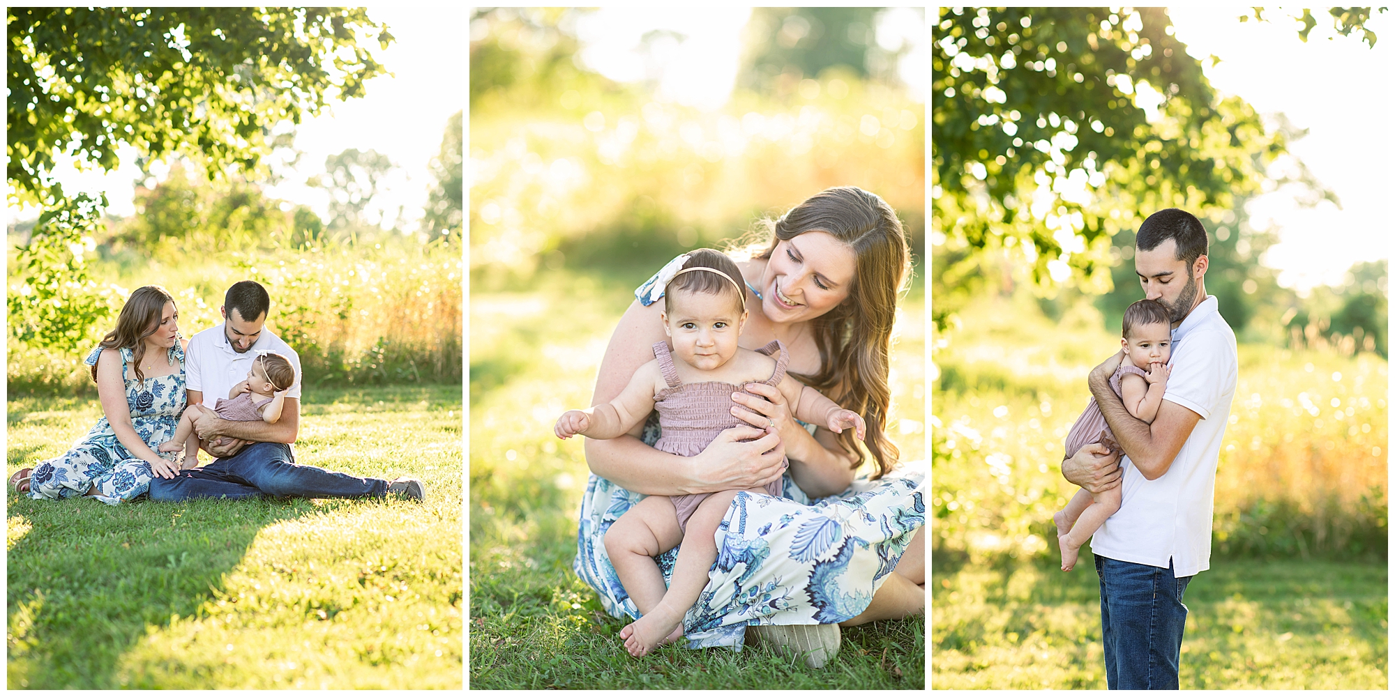 First Year Family Photos in DeForest, WI - kuffelphotography.com