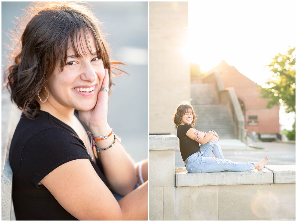 Memorial Union Terrace Senior Session