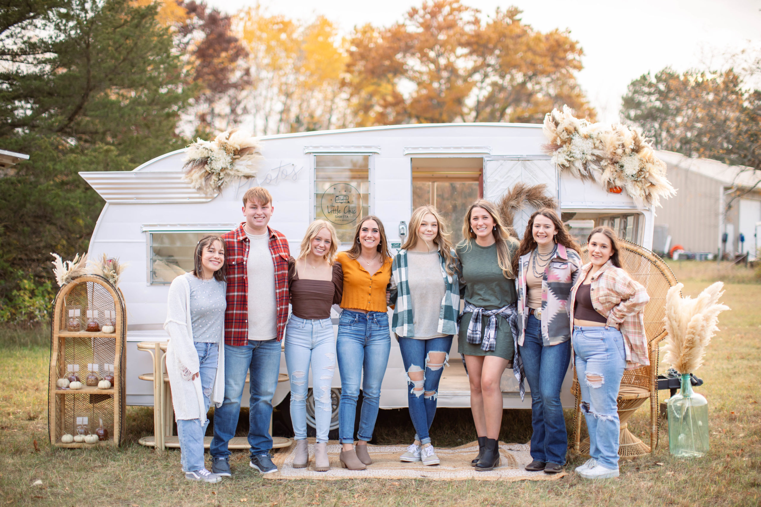 Fall Photos with the Senior Spokesmodel Team