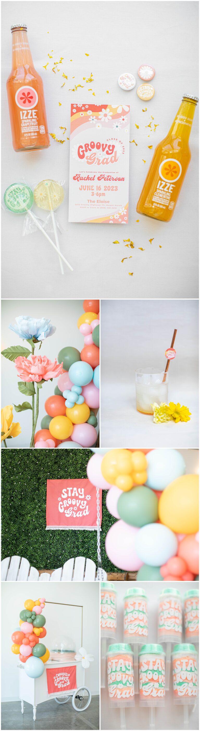 Kuffel Photography Senior Model Team | Groovy Grad Party