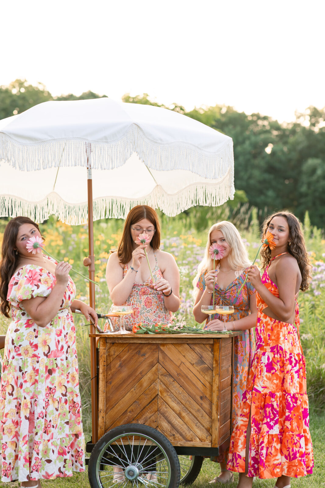 Kuffel Photography Senior Model Team | Groovy Grad Party